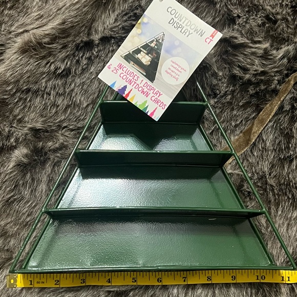 Target | Art | Christmas Cute Green Metal Tree Display Shelf | Poshmark